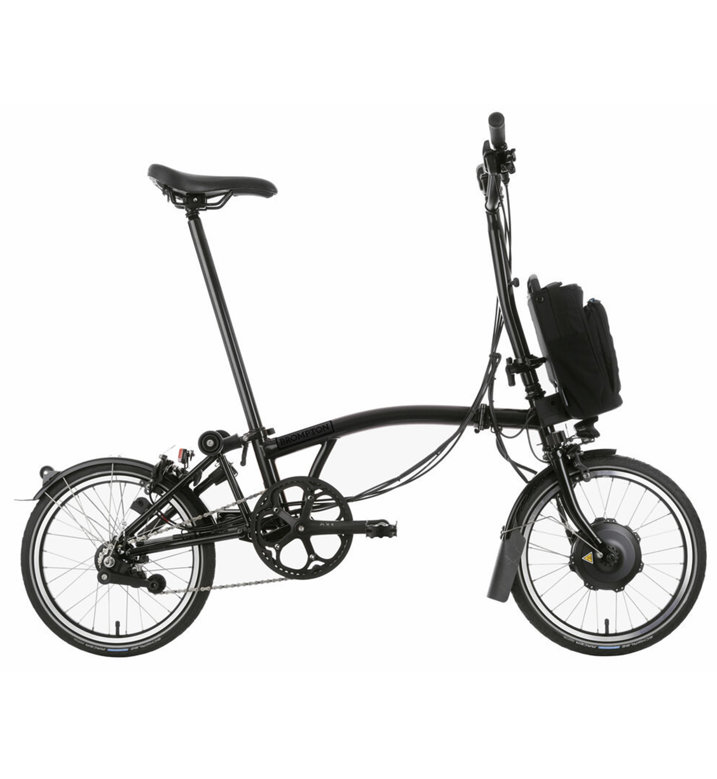 Brompton Electric C Line Explore Black - e-bike pieghevole | Sportler.com